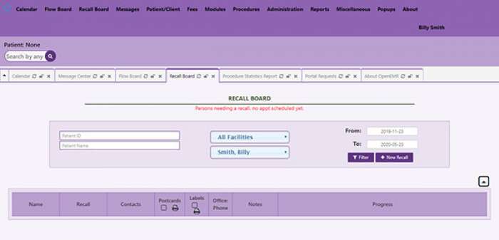 Free Patient Management Software list 2022